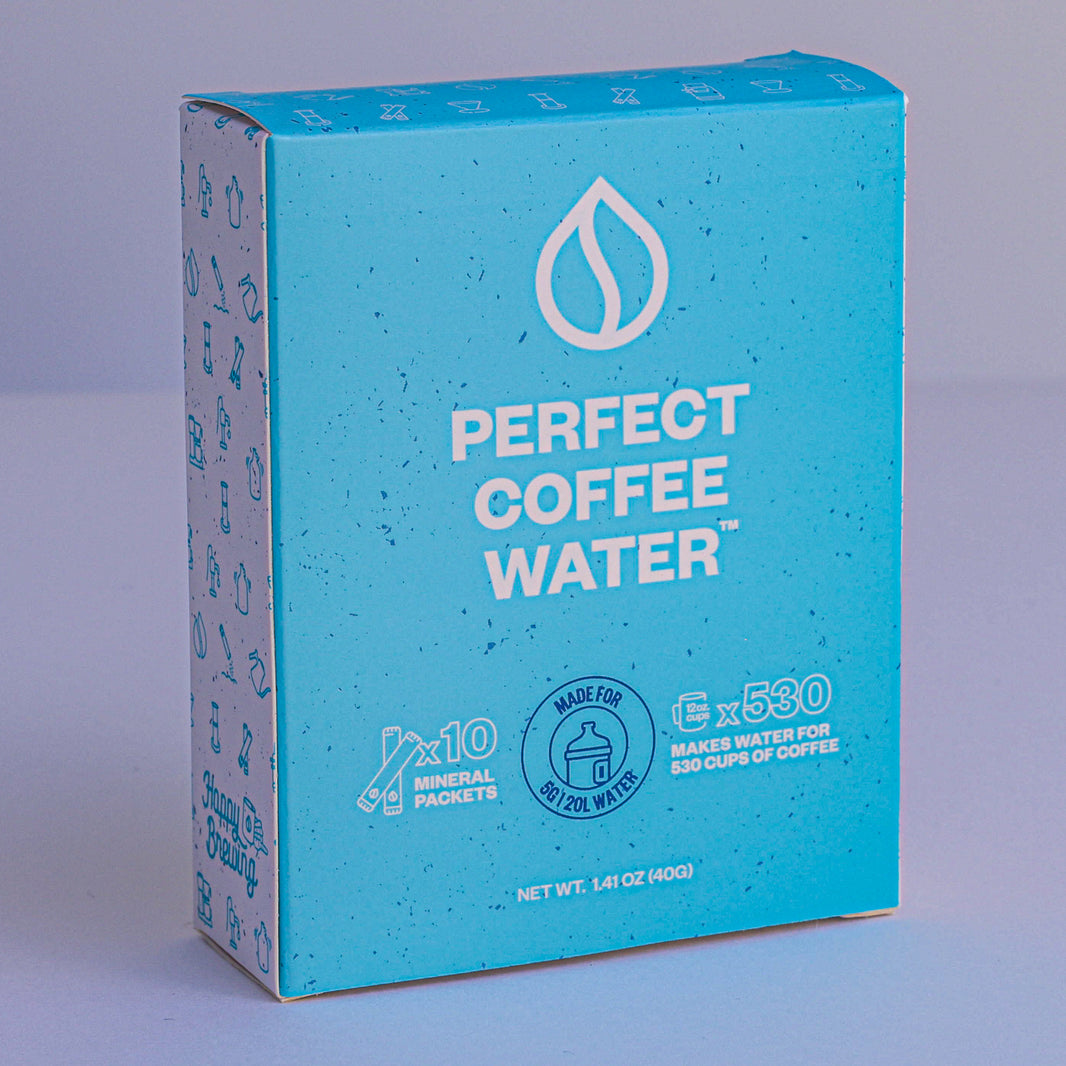 Perfect Coffee Water - The best coffees shine when using the best water.